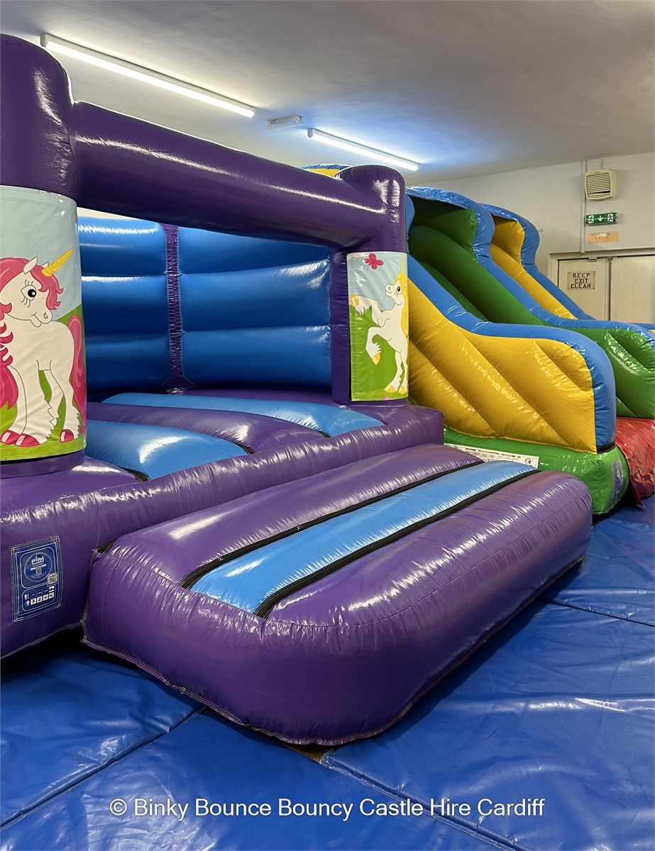 Bouncy Castle & Slide Package 3 (Low Height 8ft) - Bouncy Castle Hire ...