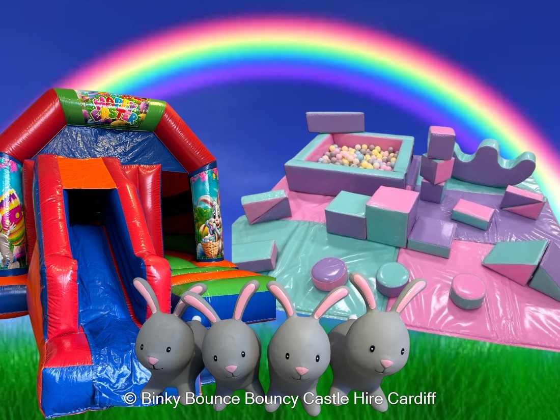 Easter Theme Party Play Package 1 - Bouncy Castle Hire and soft play ...