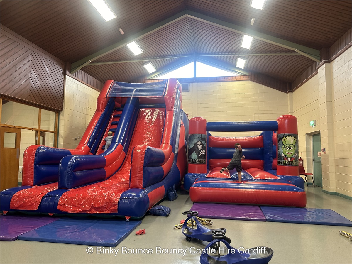 Halloween Bouncy Castle & Super Slide - Bouncy Castle Hire and soft ...
