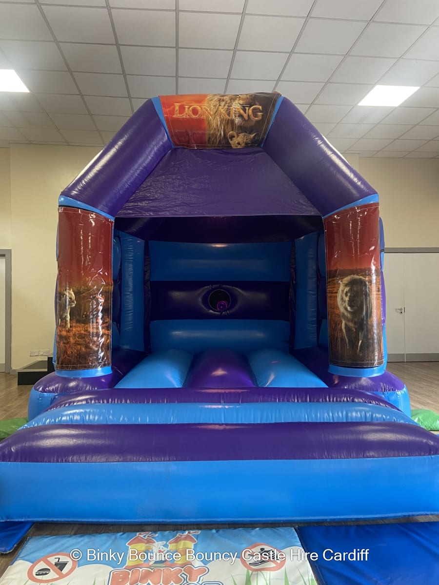Lion King Theme Mini Disco Bouncy Castle (Small) - Bouncy Castle Hire ...