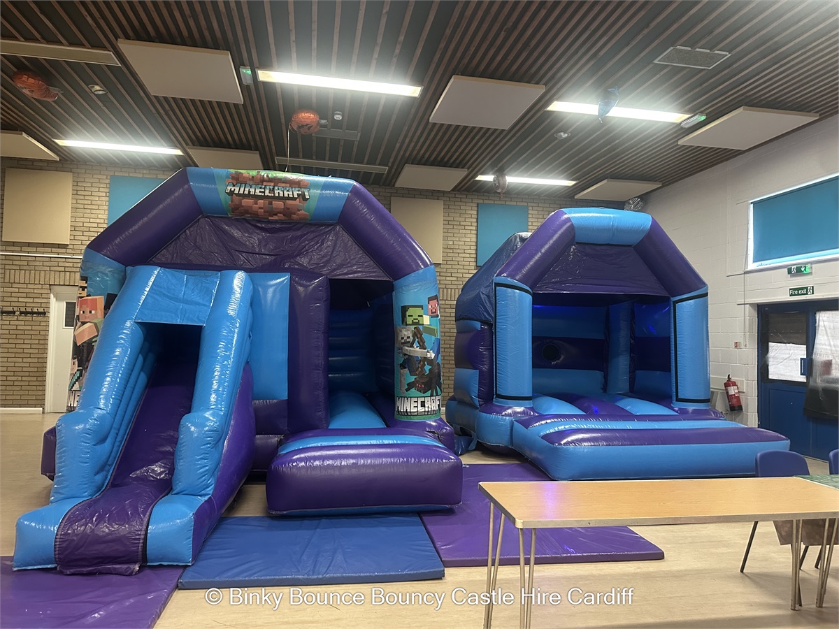 Minecraft Madness - Bouncy Castle Hire and soft play hire in Cardiff in ...