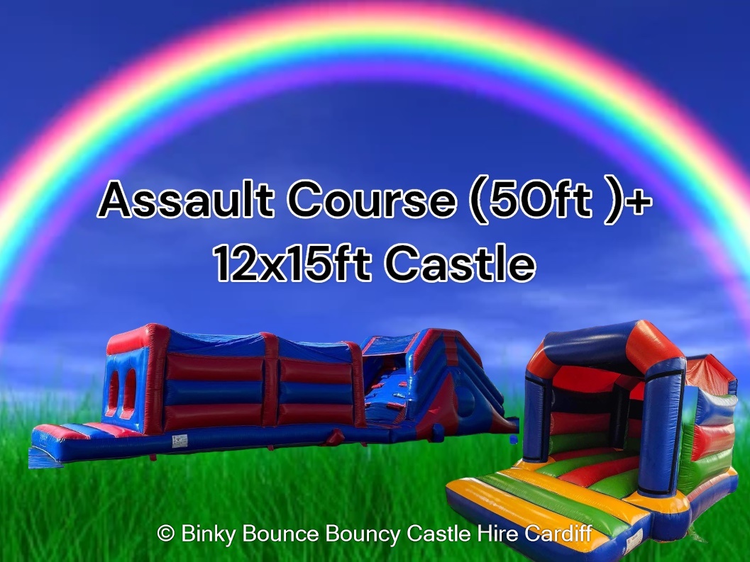 Inflatable Assault Course Hire - Bouncy Castle Hire and soft play hire ...