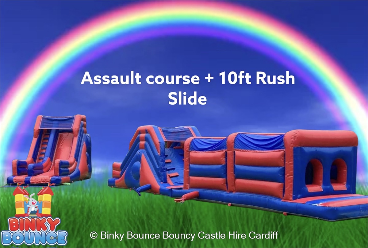 Inflatable Assault Course Hire - Bouncy Castle Hire and soft play hire ...